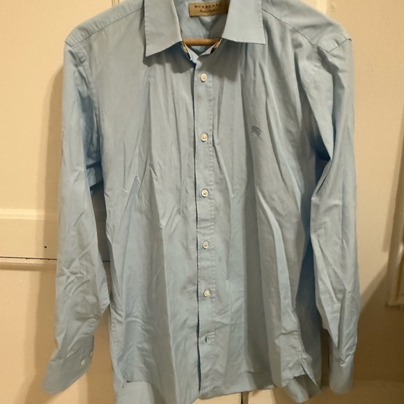 Burberry | Shirts | Light Blue Mens Burberry Shirt | Poshmark